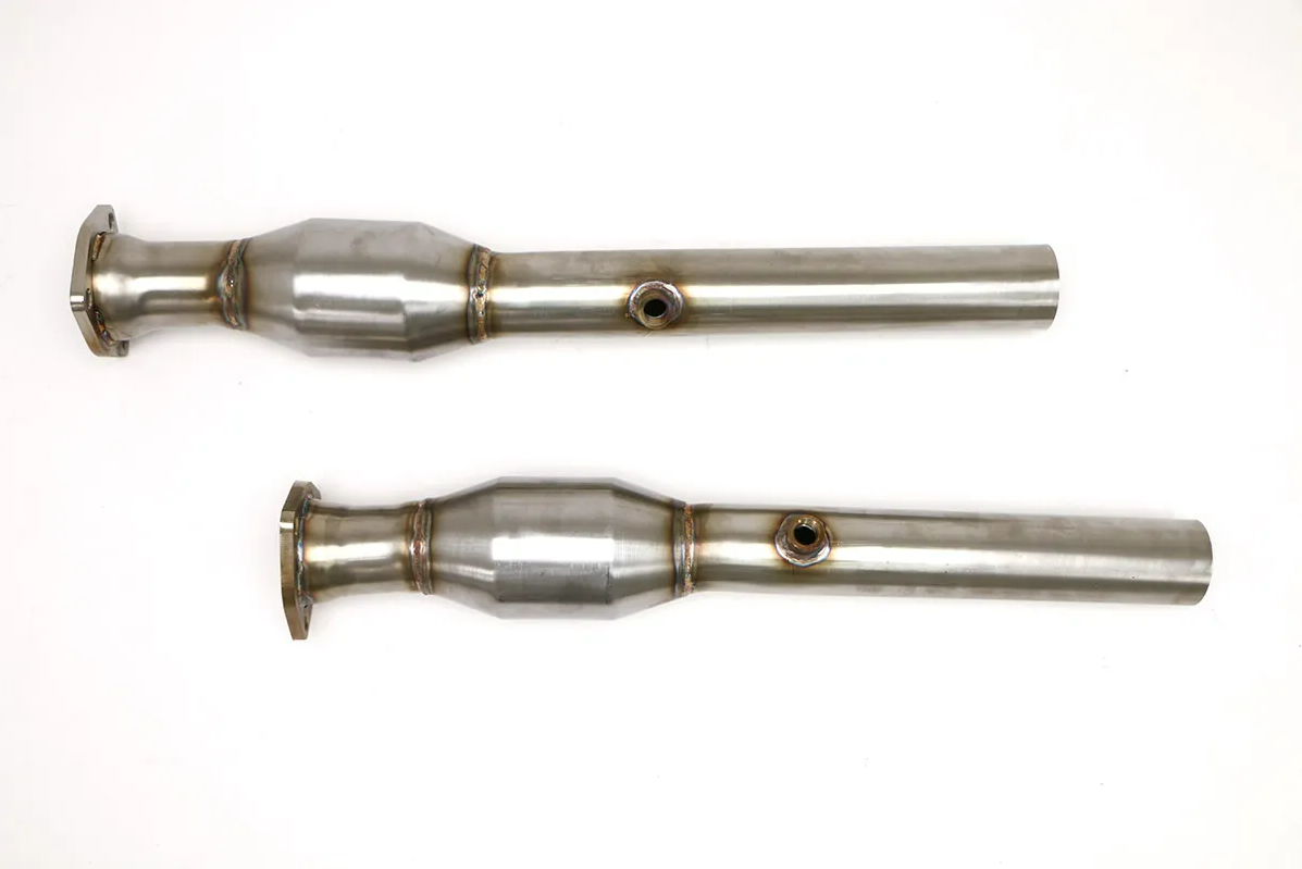 Billy Boat High Flow Cat Pipes For BBE Long Tube Headers Only for C5 ...